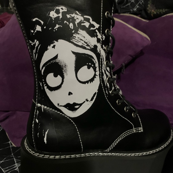 Dolls Kill | Shoes | Corpse Bride Rare Sample Platform Boots | Poshmark